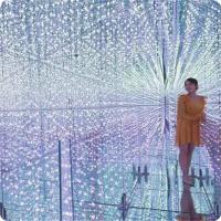 China 35 Big diamond crystal lamp Internet Celebrity Tube Art Museum Lighting for sale