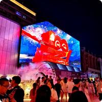 China Ultra Light High Transparency Grille LED Screen Outdoor Waterproof IP67 for sale
