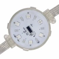 China control RGB color waterproof ip68 building led curtain outdoor Led Pixel light for sale