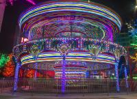 China LED point light  outdoor RGB amusement park building street square lighting for sale