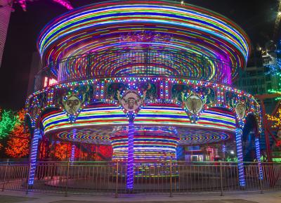 China LED point light  outdoor RGB amusement park building street square lighting for sale