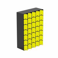 China Magnetic Flip Disk Display Screen 55Inch for Advertising Display Wall for sale