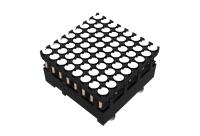 China Matrix Control Chip DMX Flip Dot Display 8x8 Indoor Bicolor for Huge Chip Stage for sale