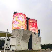 China Outdoor LED Mesh Screen 50000 Hours Waterproof And Dust Proof for sale