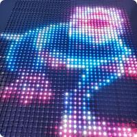 China Resistive Touch Screen Type LED Grid Screen Lights For Outdoor Indoor for sale