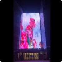 China Building Lighting LED Grid Screen RGB Waterproof Ip67 Transparent for sale