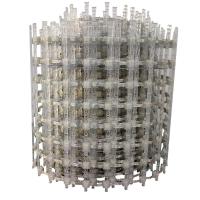 China Outdoor Building Lighting Curtain Wall Mesh Screen DC12V 4LEDS for sale