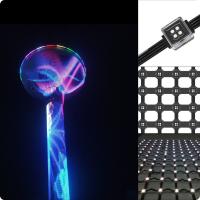 China Outdoor Building Lighting Curtain Wall Mesh Screen DC12V 4LEDS for sale