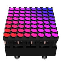 China 15mm 8x8 Mechanical Flip Dot Display Screen Interactive Flip Billboard Retailer for sale