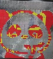 China Magnetic Flip Dot Module Enhanced Display with Customizable Layers for sale