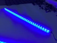 China DC 12-24V Voltage SPI Falling Vertical Tube Led Lighting with 3D corrugated pipe for sale