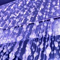 China 3D diamond shaped diamond lamp Tri-Color Waterproof LED Decorative Lights for sale