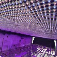 China High Definition High Brightness LED Grid Screen P31.25 4leds Waterproof for sale