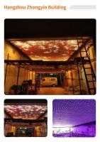 China T20 Advertising Display LED Mesh Screen Flexible Transparent for Outdoor Building for sale