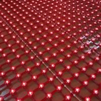 China Brightness 3000 LED Grid Screen T20 P80 For Definition RGB Building Lighting for sale