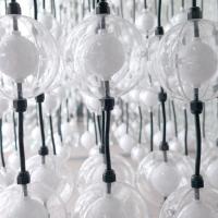 China Project Installation Lighting Solutions Outdoor Decoration LED Christmas Ball for sale