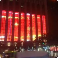 China Entertainment Lighting LED Pixel Screen 30MM Pixel Dot DMX for Media Facade for sale