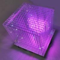 China LED Cube for Decor 50000 Hours Lifespan 11.59kg Product Weight 3D exhibition box for sale