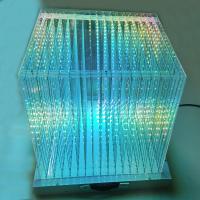 China LED Cube for Decor 50000 Hours Lifespan 11.59kg Product Weight 3D exhibition box for sale