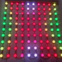 China Customized Flexible LED Pixel Screen for Outdoor Building Background for sale