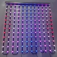 China Customized Flexible LED Pixel Screen for Outdoor Building Background for sale