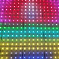 China Animation Led Mesh Screen Video Display Curtain IP65 10mm Pixel Pitch for sale