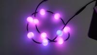 China DMX SPI RGB Waterproof 3D Pixel Led Christmas Ball Crystal Color For Table for sale