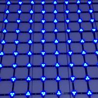 China Digital Text Transparent LED Mesh Screen Outdoor IP65 Waterproof S30 P50 P100 for sale