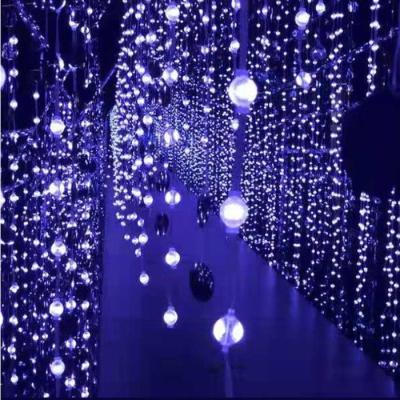 China 360 DMX RGB Pineapple LED Pixel Light Mesh Chain Colorful Addressable 0.72W for sale