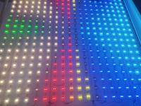 China LED Injection Grille Screen Transparent For Flexible Advertising Media for sale