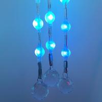 China Christmas Color Changing Flexible 3D Pixel Light With Transparent Crystal for sale