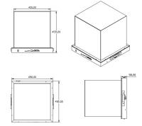 China 3D Light Cube GLF4096 for Shopping Mall Window Display 3D exhibition box for sale
