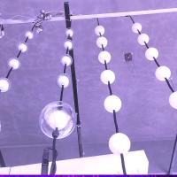 China SCS50 RGB 3D Pixel Led Christmas Ball Waterproof 24V For Christmas Decoration for sale