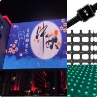 China Customized Spinning Scrolling Mesh LED Screen For Stage Background TV for sale