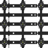 China 6500cd per sqm Brightness Glass Led Screen IP67 For Indoor And Outdoor Events for sale
