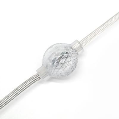 China 3D Pineapple light DC5V Full Color 360degree LED Strip for Building Lighting for sale