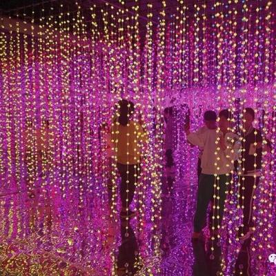 China 3D LED Pixel String Lights DMX Control DC12V Waterproof 3D Pineapple Lamp for sale