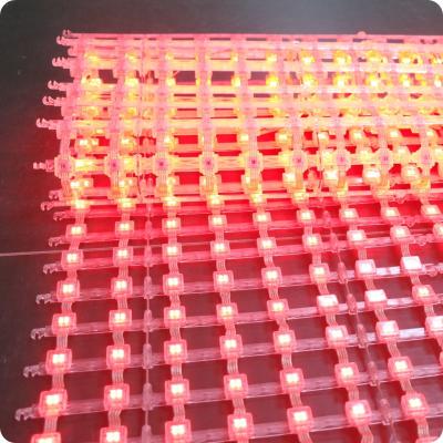 China P50 Transparent LED Pixel Screen For Square LED Video Display Outdoor Advertising for sale