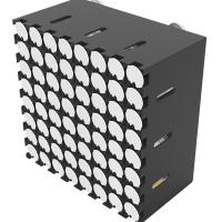 China 5x7 Flip Blade Flip Dot Module 84W Magnetic Column Mounting for sale