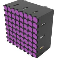 China 5x7 Flip Blade Flip Dot Module 84W Magnetic Column Mounting for sale