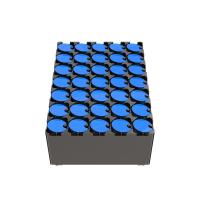 China Matrix Control Chip DMX Flip Dot Display 8x8 Indoor Bicolor for Huge Chip Stage for sale