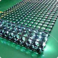 China LED grid screen with high gray and high brush, outdoor lighting  IP68 cross-border small spacing grid screen for sale