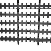 China Outdoor waterproof full-color LED grid screen flexible street building bridge landscape display grid screen for sale