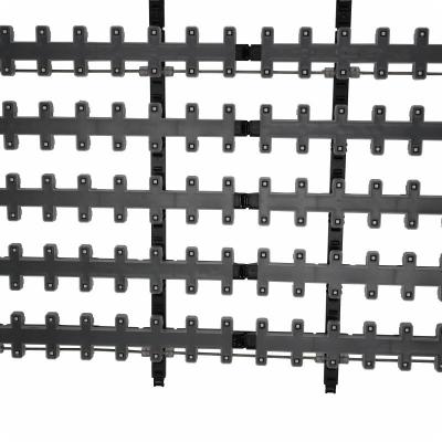 China Outdoor waterproof full-color LED grid screen flexible street building bridge landscape display grid screen for sale