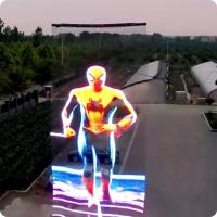 China LED drone mounted magic carpet screen Stage banner advertising display LED screen for sale