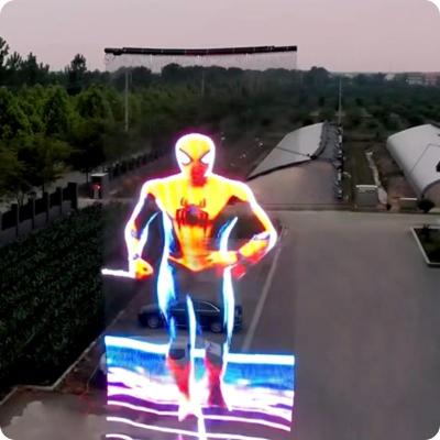 China LED drone mounted magic carpet screen Stage banner advertising display LED screen for sale