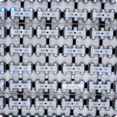 China LED I-shaped screen high-density, high-definition outdoor waterproof LED I-shaped grid screen for sale