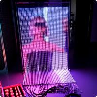 China LED I-shaped screen high-density, high-definition outdoor waterproof LED I-shaped grid screen for sale