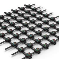 China High brightness  high-definition waterproof 9-light LED grid screen project lighting grid screen for sale