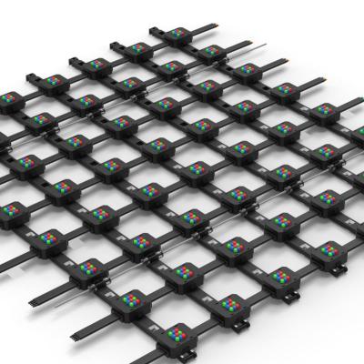 China High brightness  high-definition waterproof 9-light LED grid screen project lighting grid screen for sale